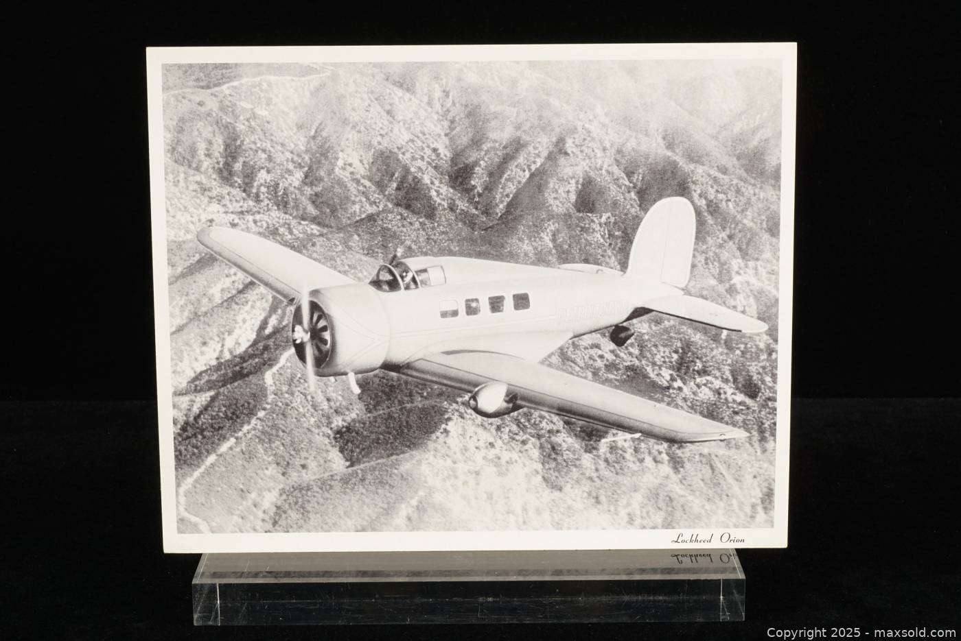 Vintage Lockheed Airplanes Photo Portfolio | Maxsold