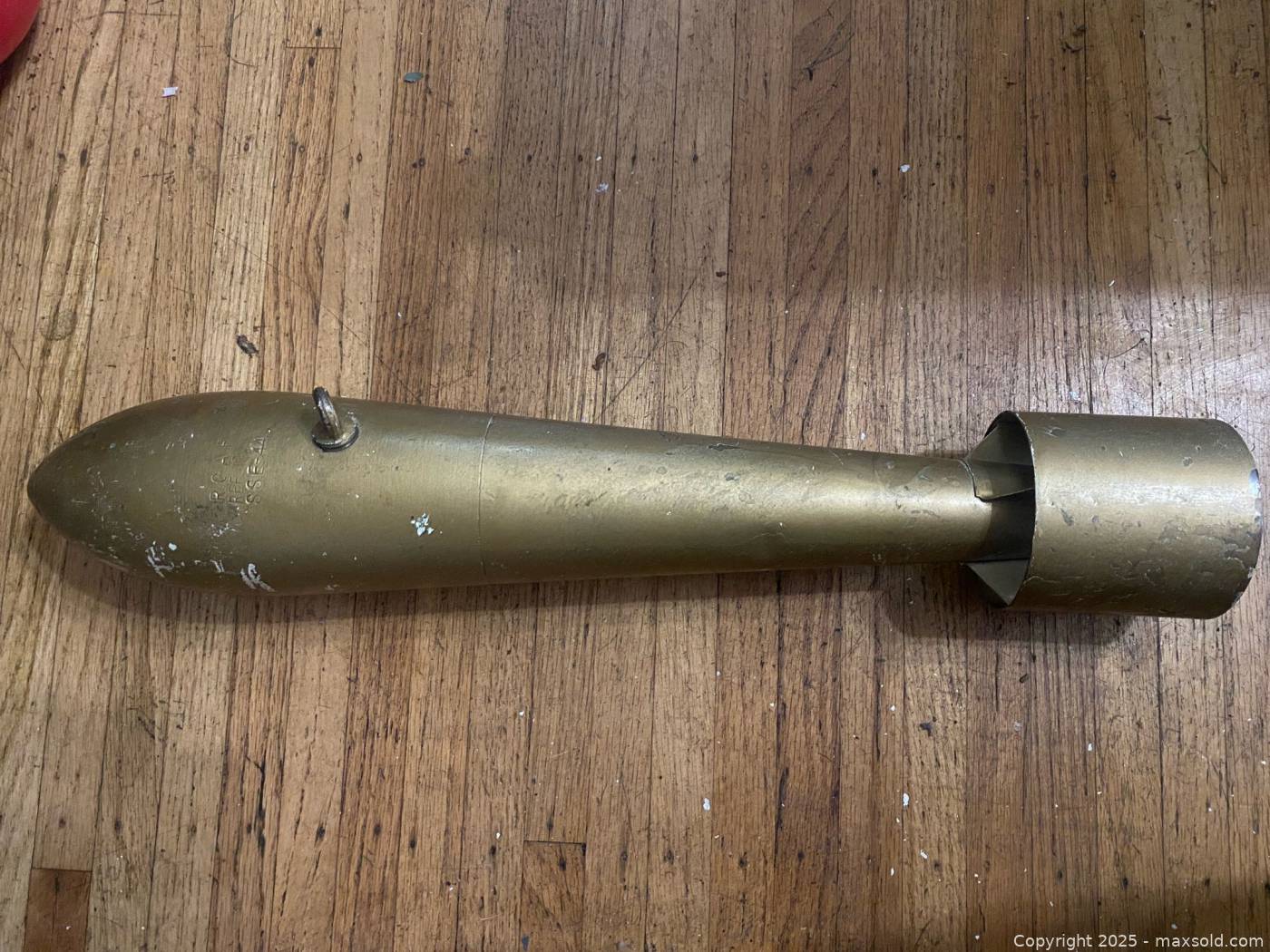World War II RCAF metal practice bomb | Maxsold