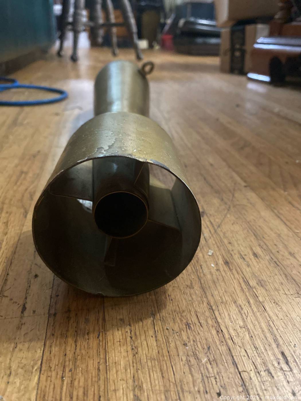 World War II RCAF metal practice bomb | Maxsold