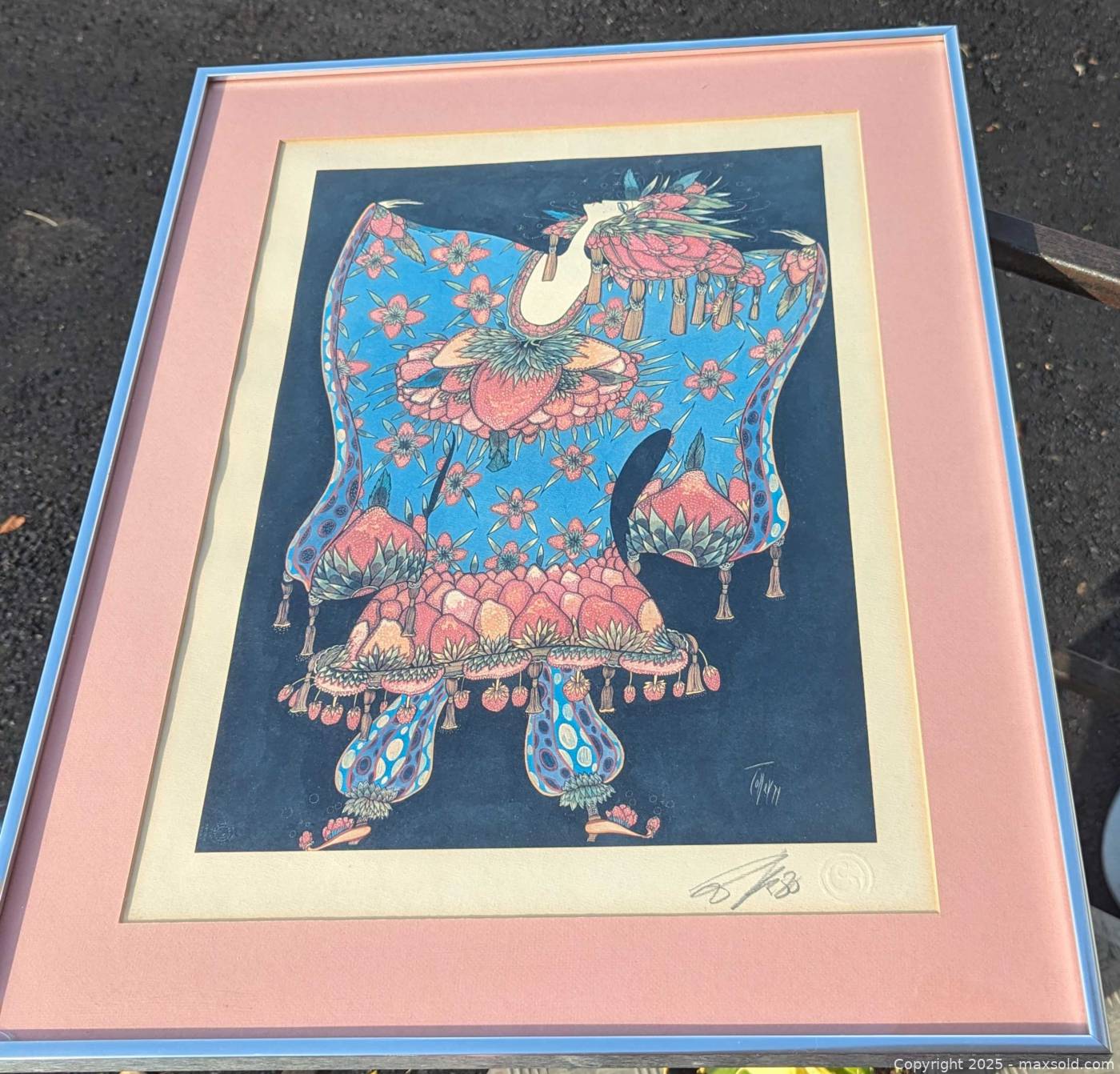 1973 Toller Cranston Strawberry Queen signed lithograph | Maxsold
