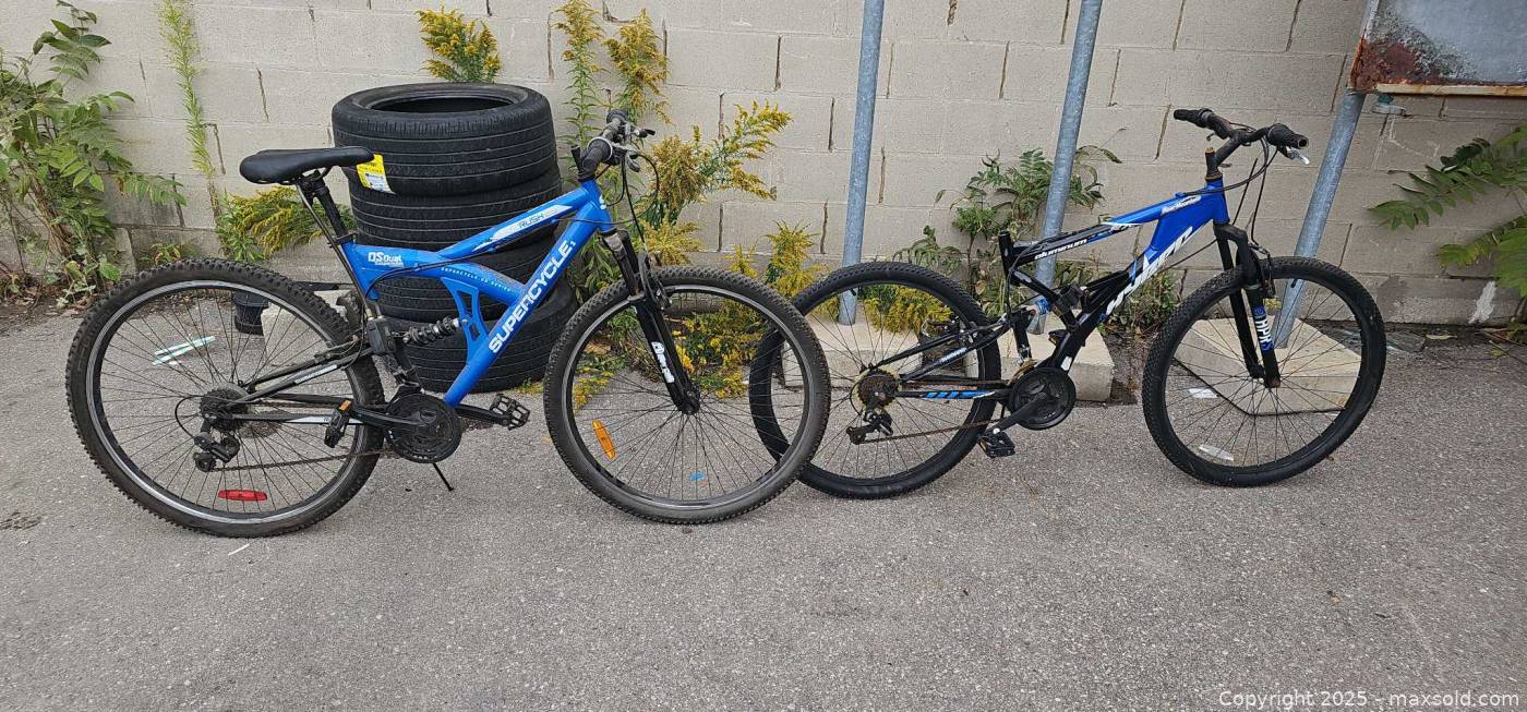 Supercycle and Infinity full-suspension mountain bikes | Maxsold