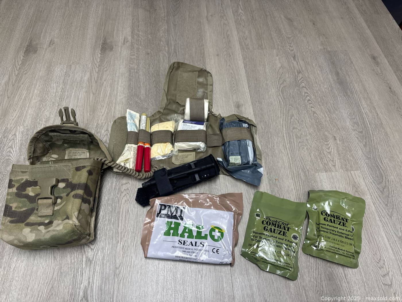 US Military IFAK Combat First Aid Kit Multicam | Maxsold