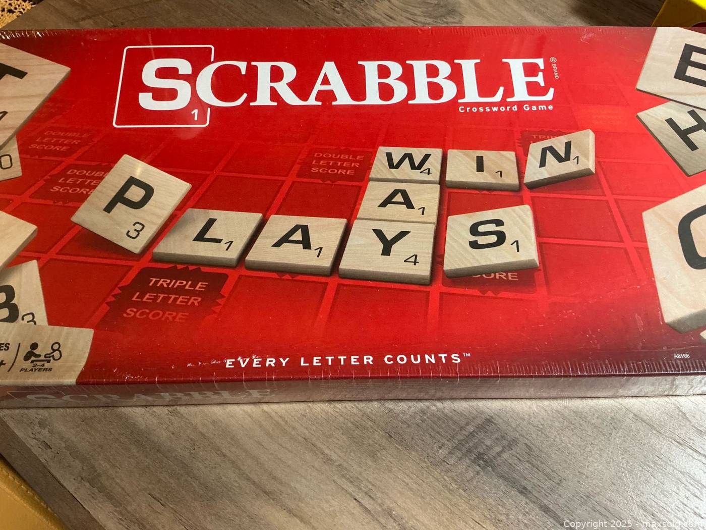 Board games lot including Chutes & Ladders, Scrabble, Checkers ...