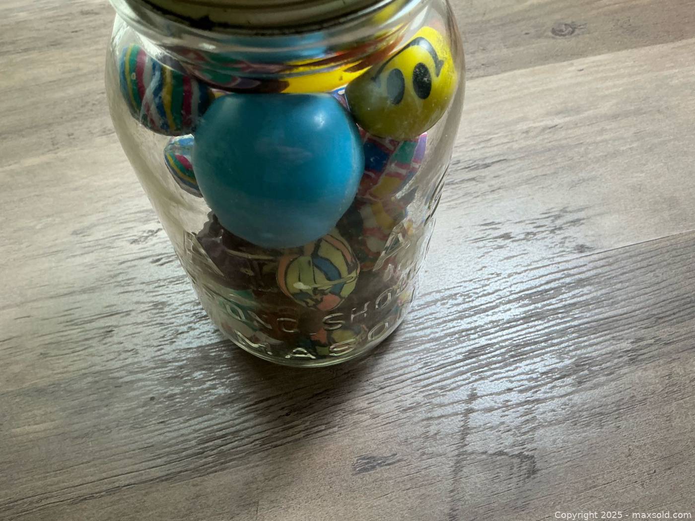 Jar of Rubber Bouncing Balls | Maxsold