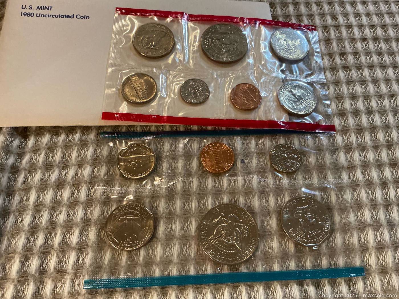 1980 U.S. Mint Uncirculated Coin Set | Maxsold