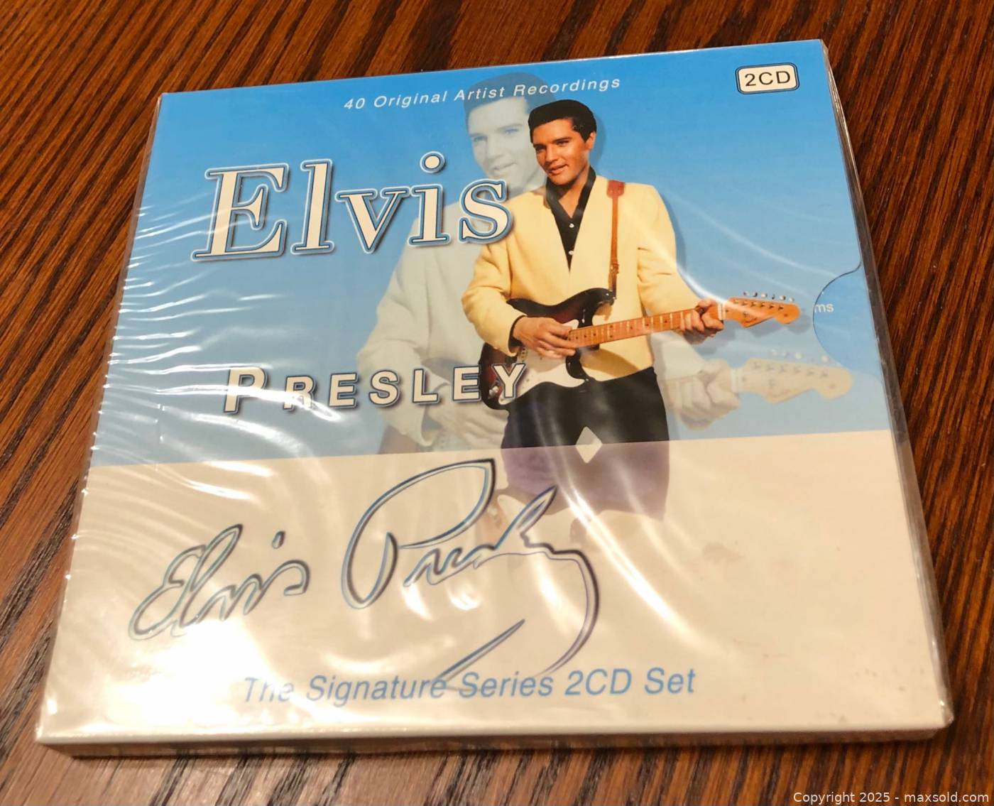 Elvis Presley sealed 2-CD sets x3 | Maxsold