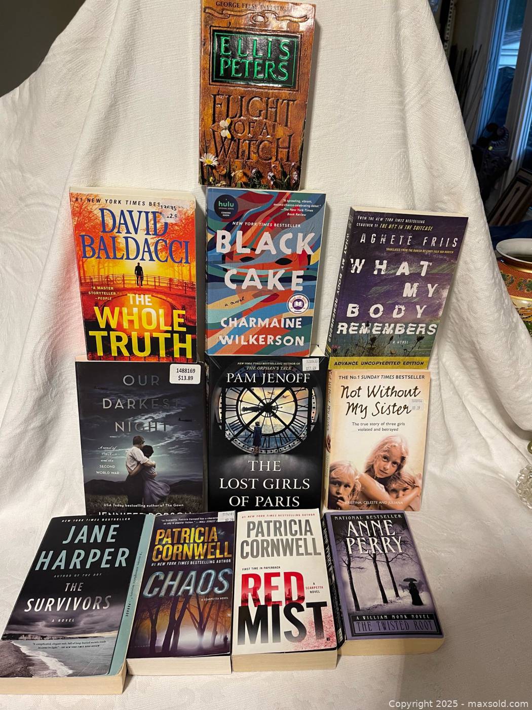 11 modern fiction paperback books | Maxsold