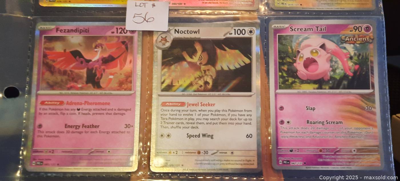 9 foil Pokémon trading cards | Maxsold