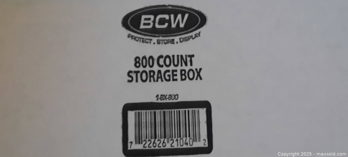 Approx. 800 Pokémon Trading Cards In BCW 800-Count Storage Box | Maxsold