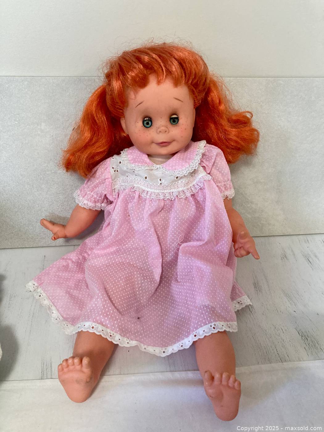 Vintage 24" Pippi Longstocking doll | Maxsold