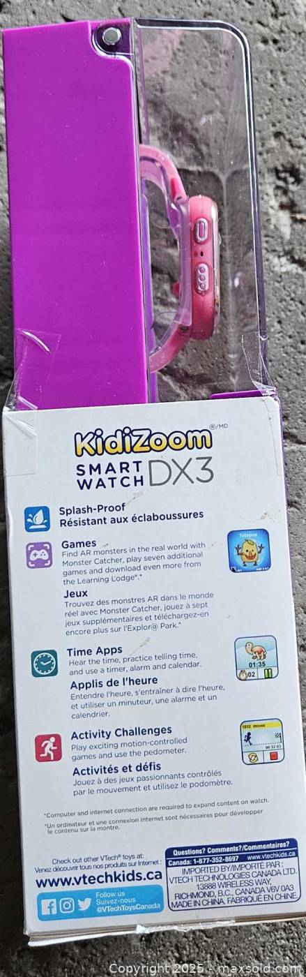 VTech KidiZoom Smartwatch DX3 pink | Maxsold