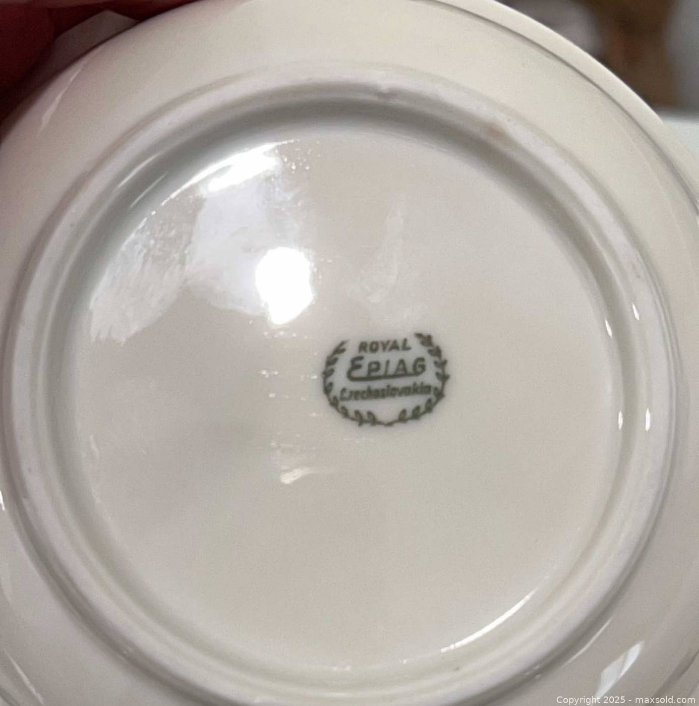Royal EPIAG porcelain dinnerware, Czechoslovakia, 28 pieces | Maxsold