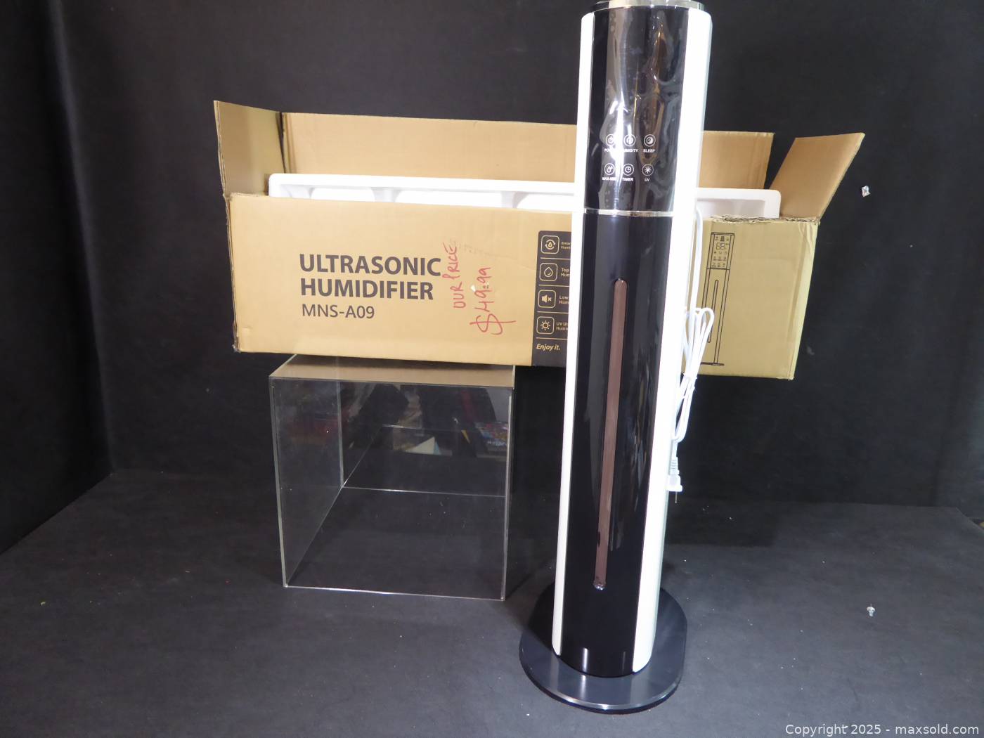 Ultrasonic humidifier model MNS-A09 | Maxsold