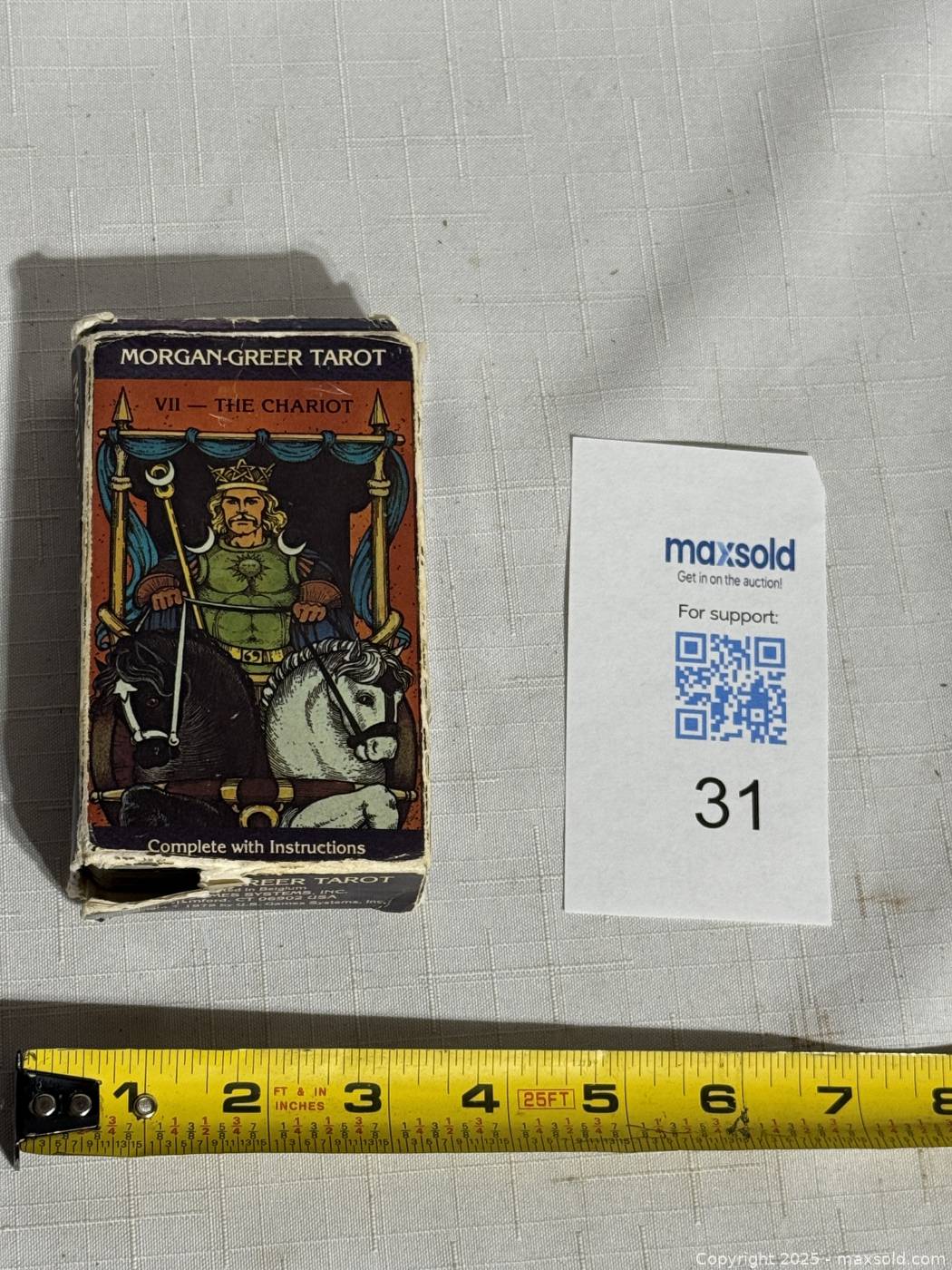1979 Morgan-Greer Tarot card deck | Maxsold