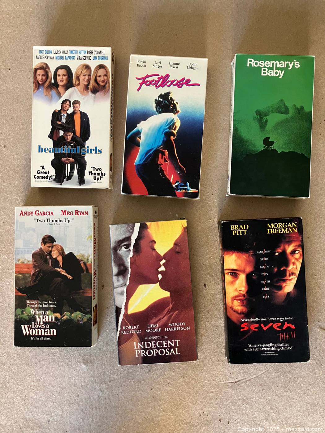 49 VHS movie and workout tapes | Maxsold