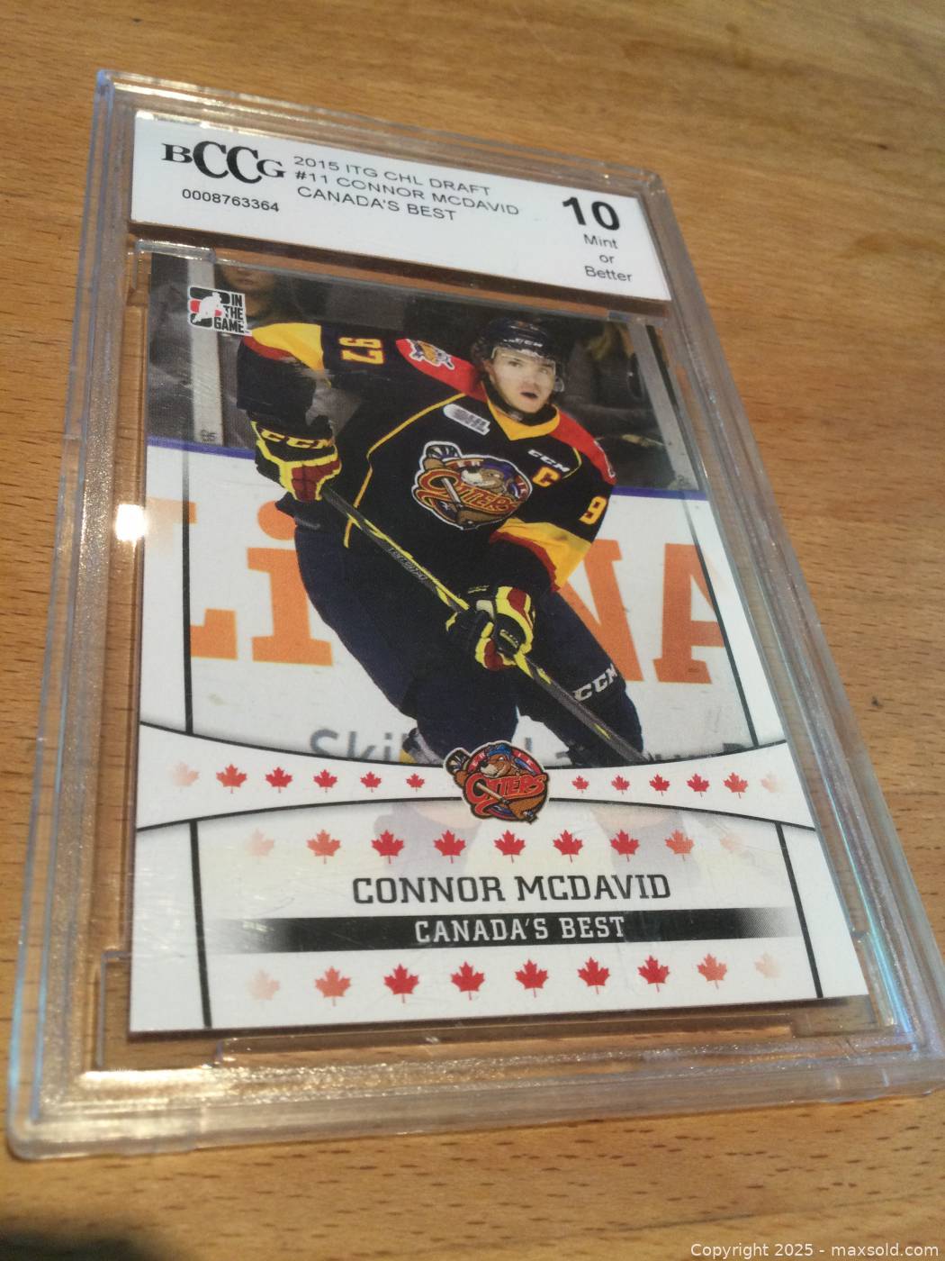 Connor McDavid Rookie Card BCCG 10 | Maxsold