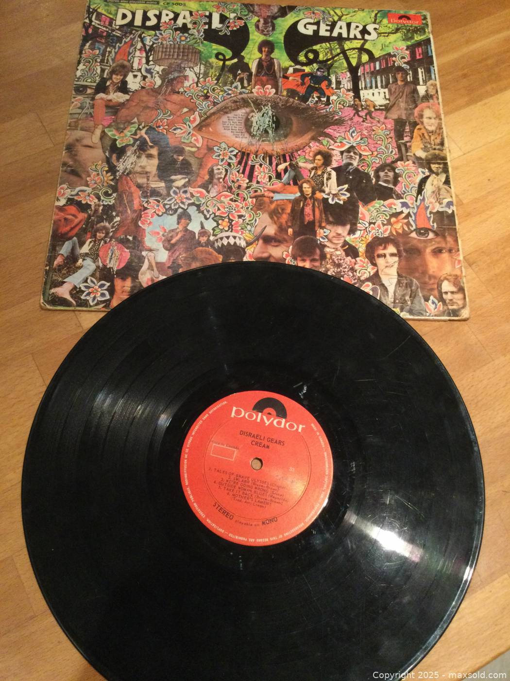 Cream Disraeli Gears vinyl LP | Maxsold