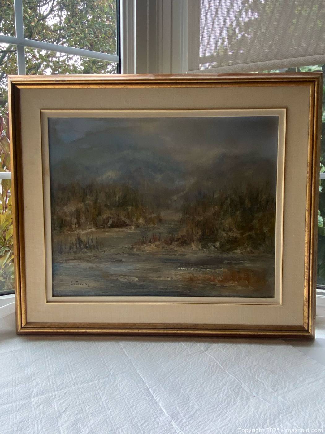 Original Oil Painting Signed Dr. D.J. Tonning | Maxsold