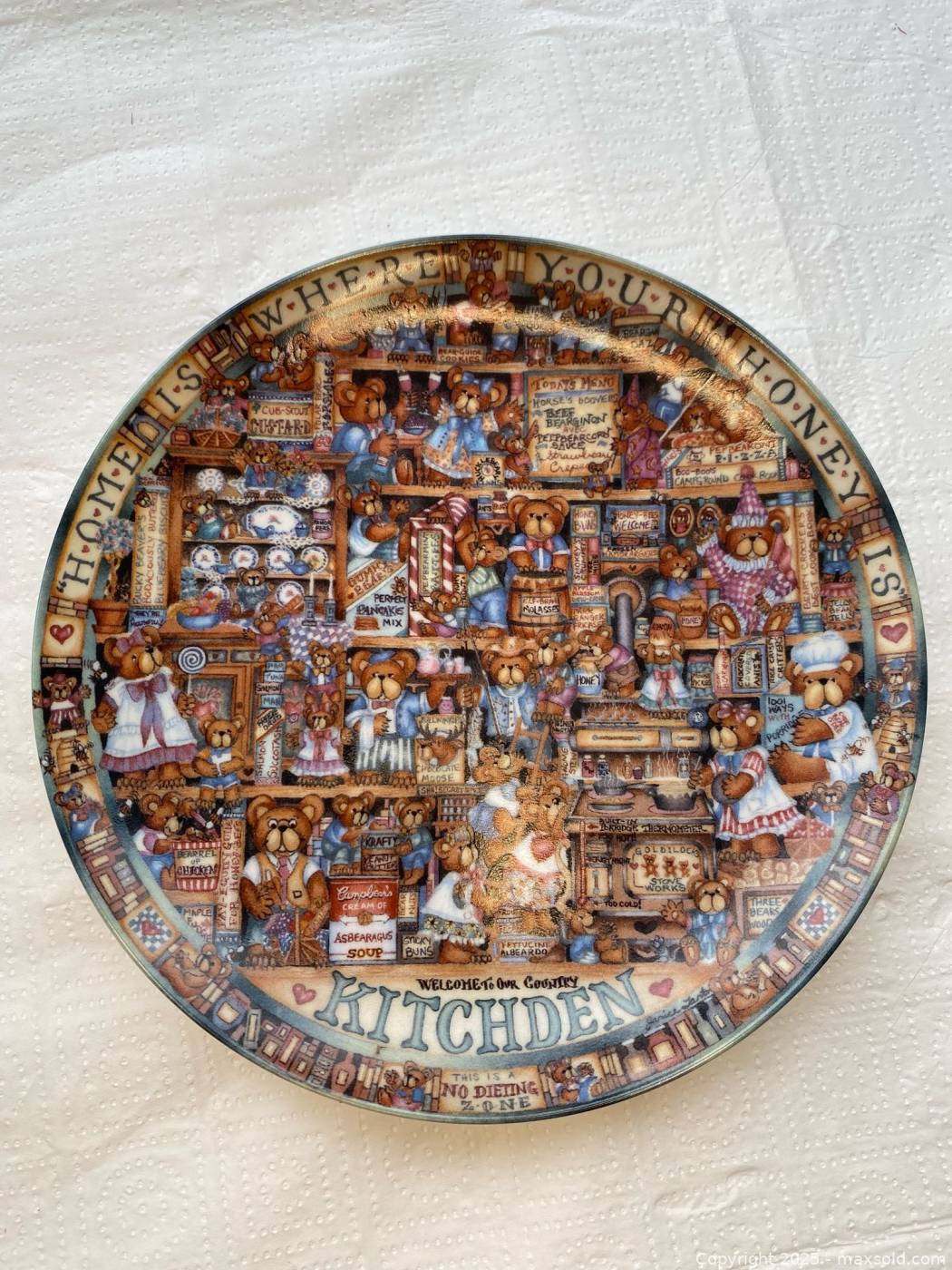 Teddy Bear Collector Plate Bundle – Patricia Brooks & Janice Tanton ...