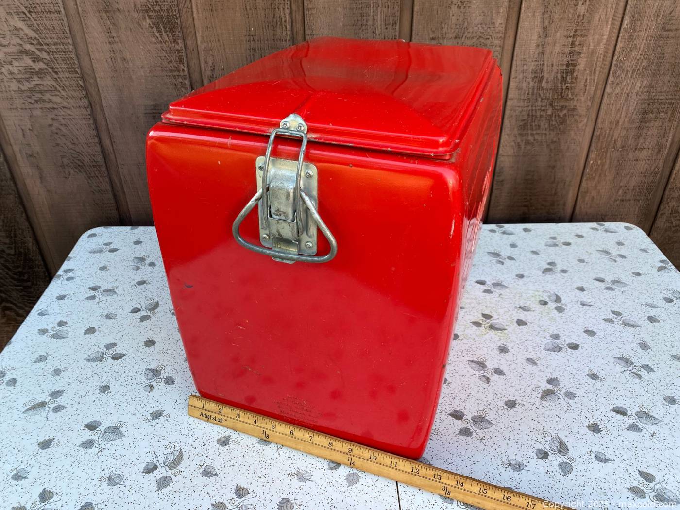 Vintage 1955 Coca-Cola Metal Cooler | Maxsold