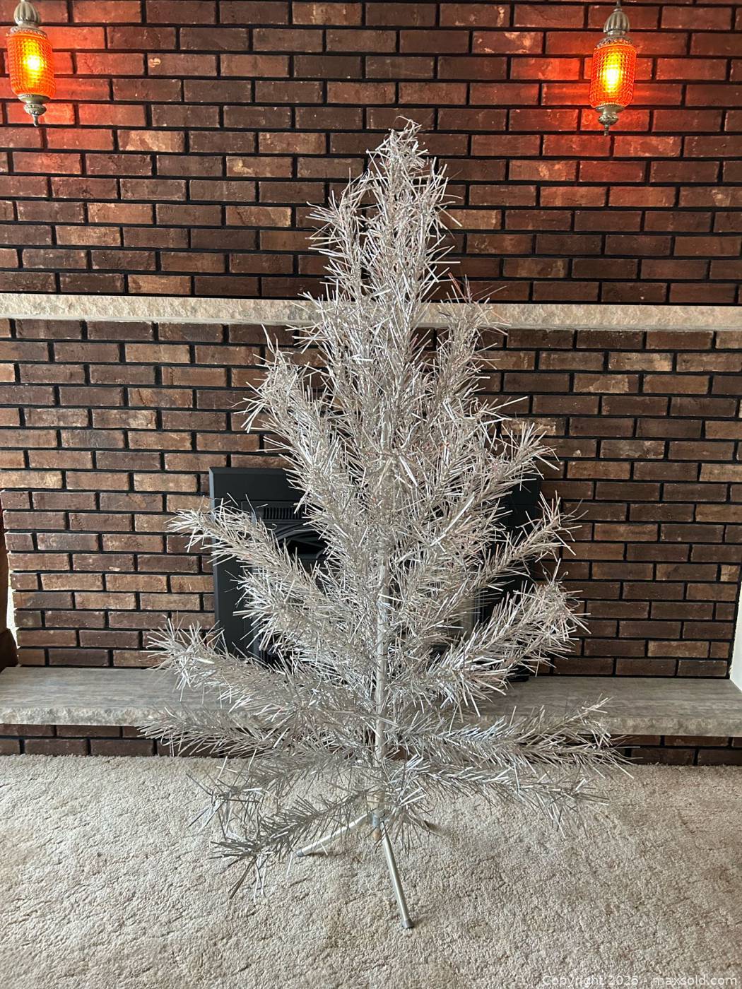 Vintage Aluminum Christmas Tree 68-Inch | Maxsold