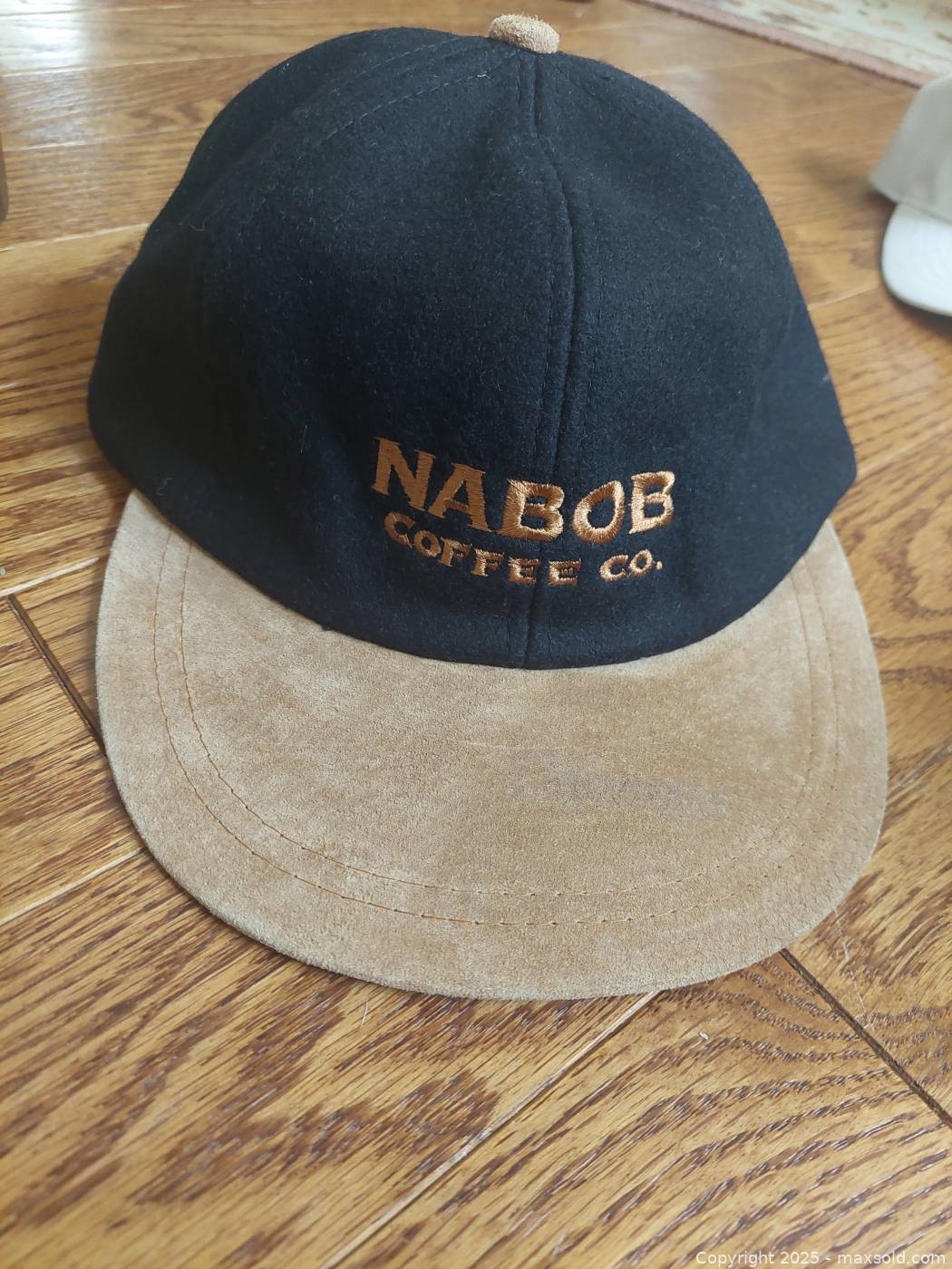 Six promotional baseball caps, various brands | Maxsold