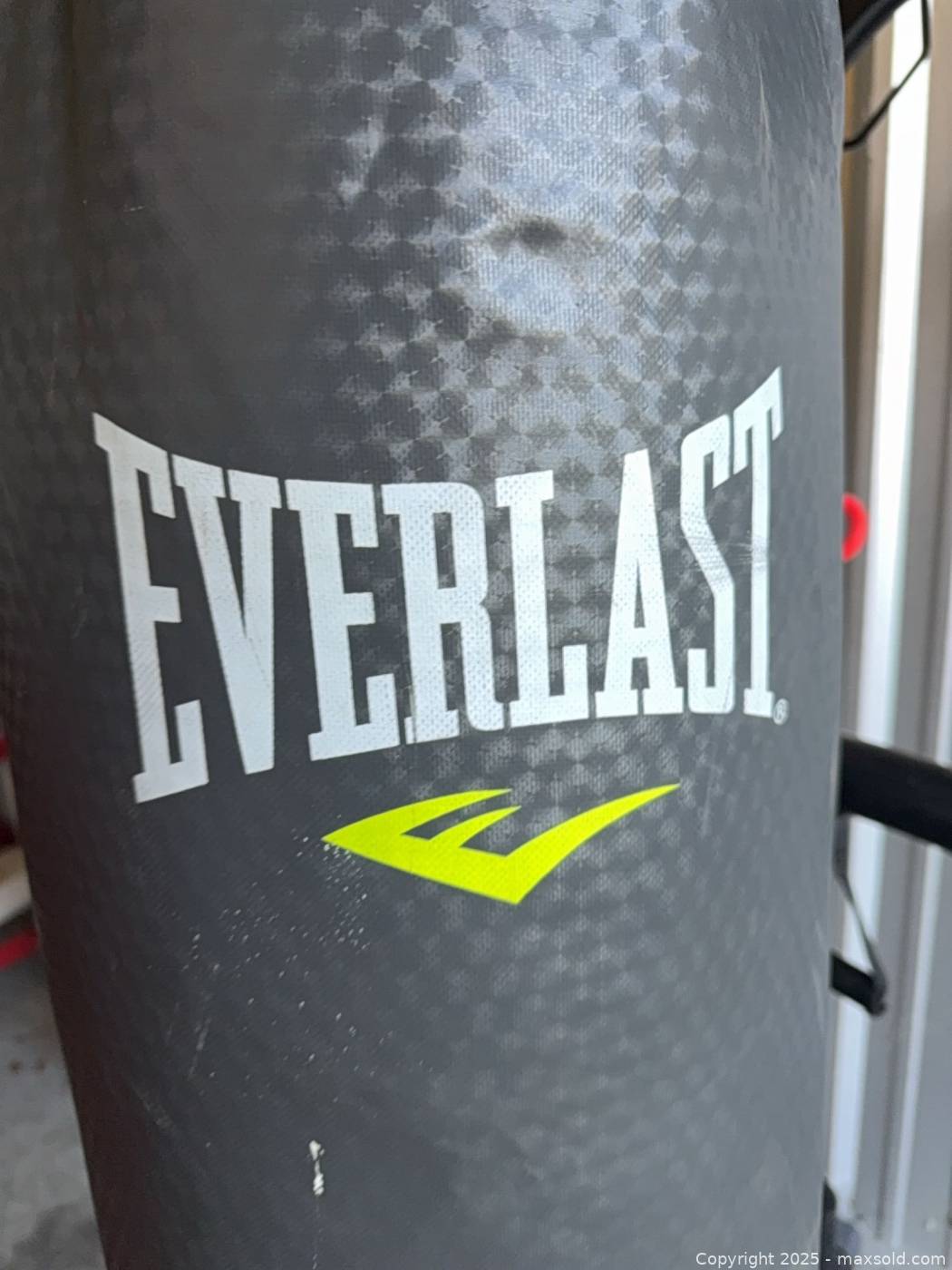 Everlast hanging heavy bag with stand | Maxsold