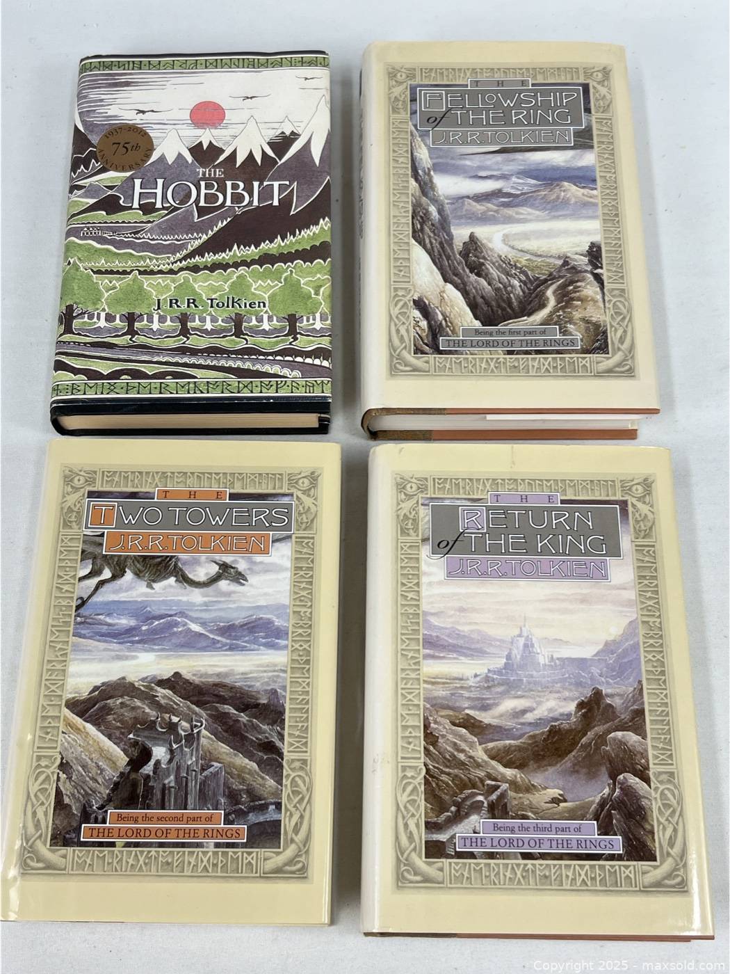 J.R.R. Tolkien The Hobbit & Lord of the Rings Hardcovers | Maxsold