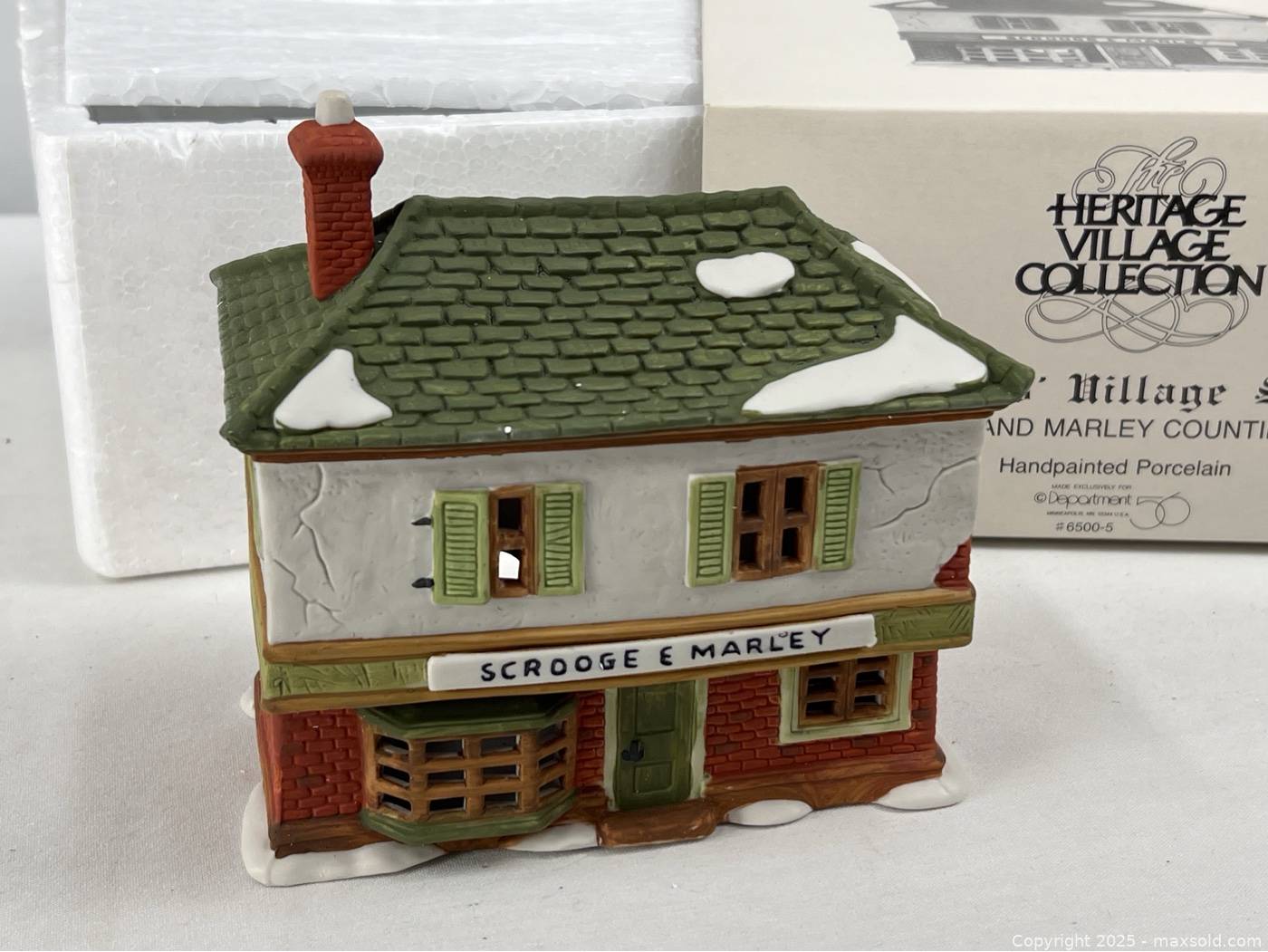 Dept. 56 Scrooge & Marley Counting House | Maxsold
