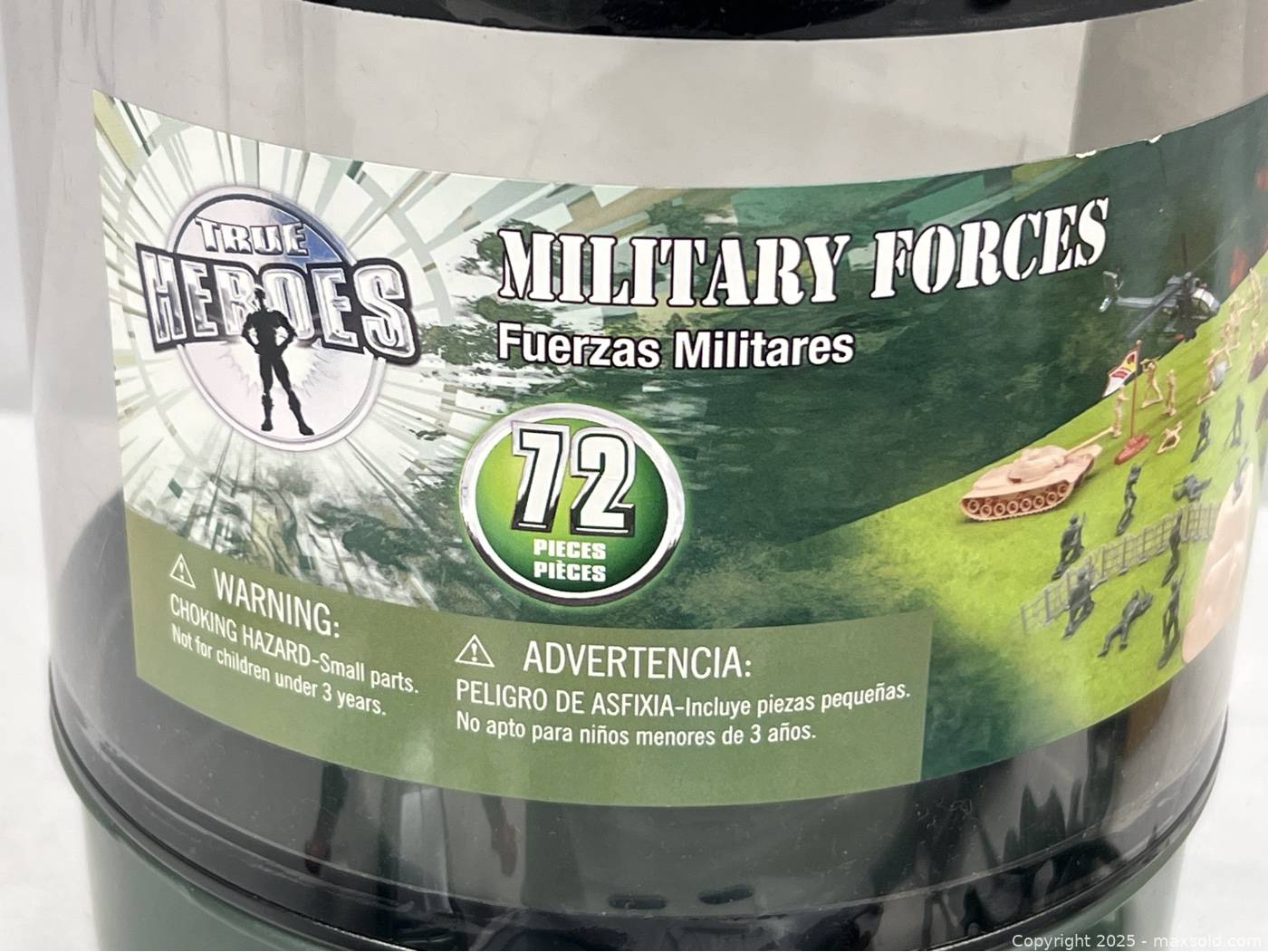 True Heroes Military Forces 72-Piece Set | Maxsold
