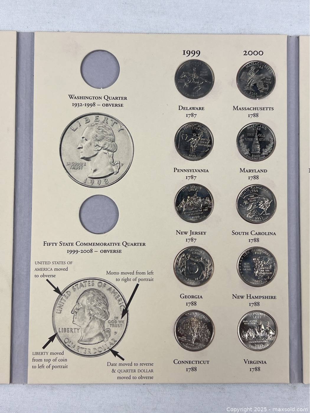 U.S. State Commemorative Quarters Collection | Maxsold