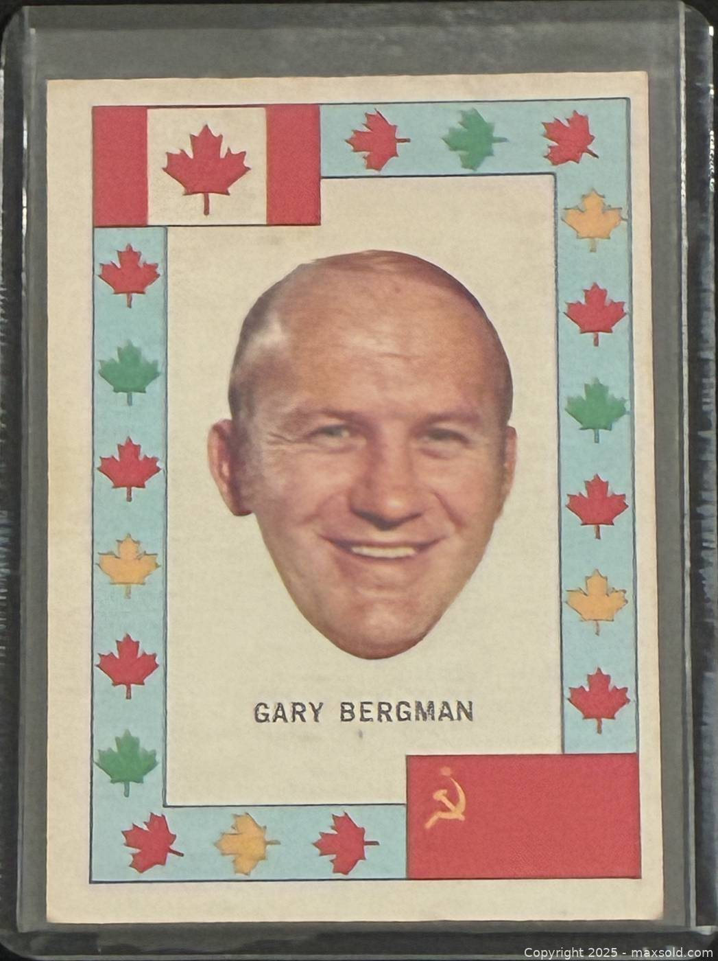 1972-73 O-Pee-Chee Team Canada Gary Bergman Insert Card | Maxsold