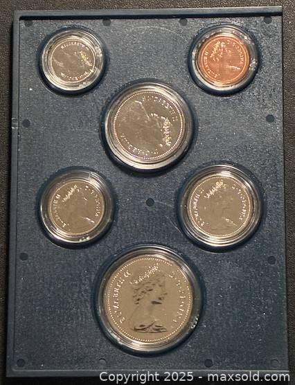1983 Canadian Specimen Coin Set | Maxsold