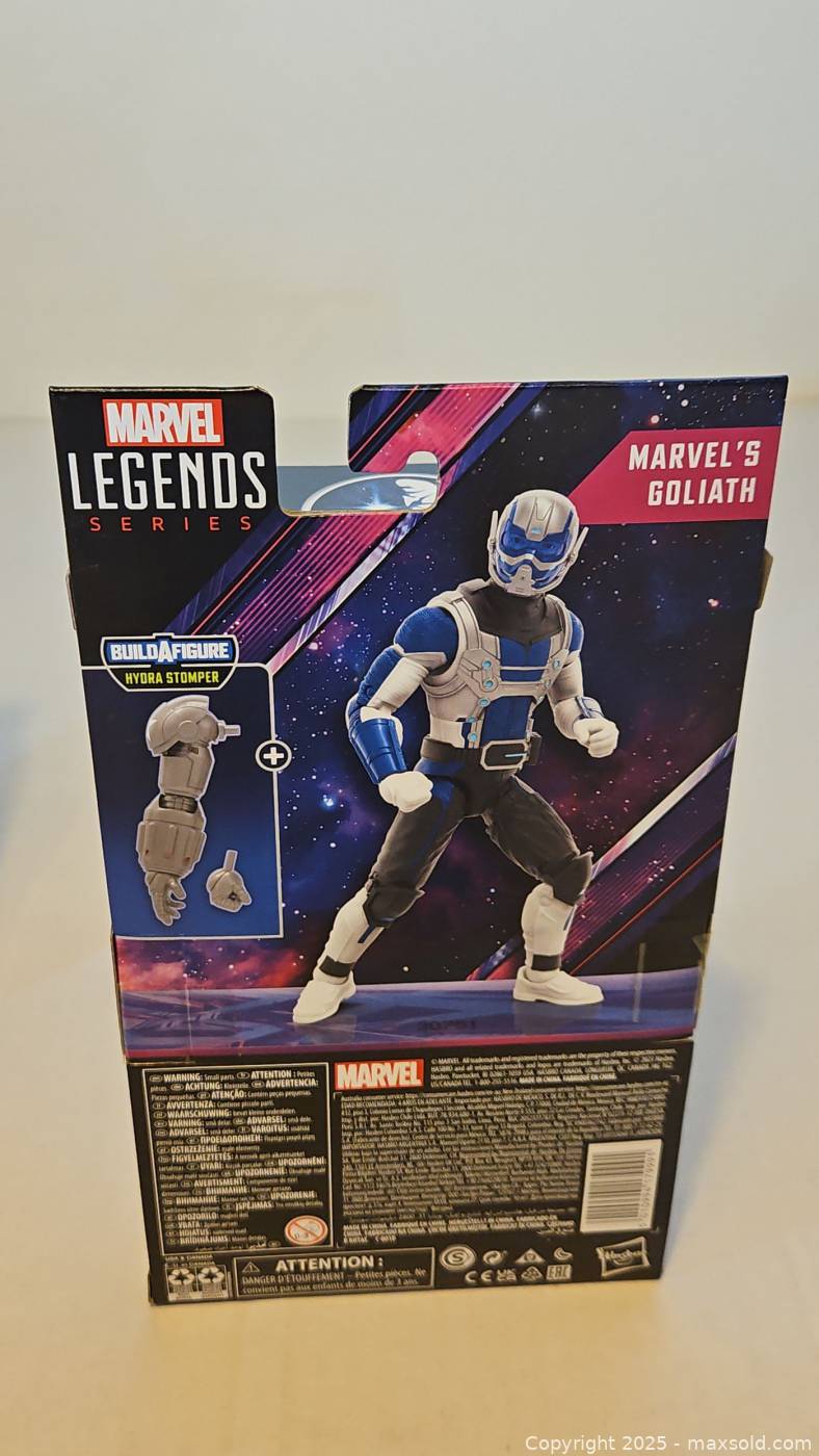 Pair Hasbro Marvel Legends Goliath Figures | Maxsold