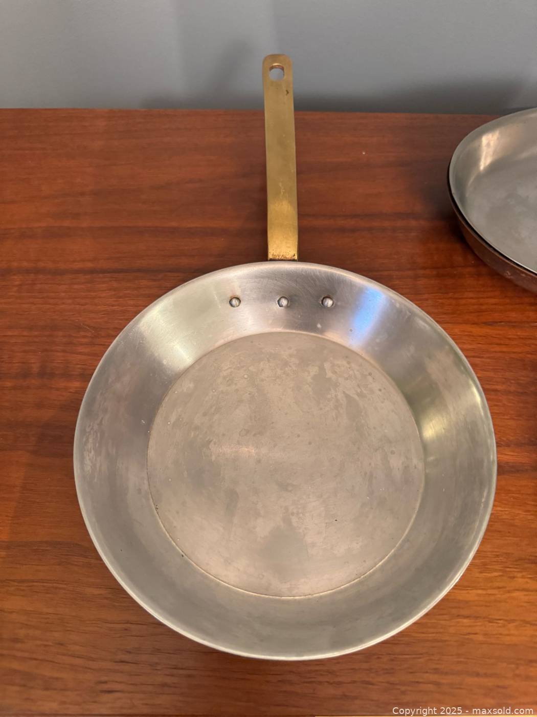 Judge Inocuivre copper frying pans set of 3 | Maxsold