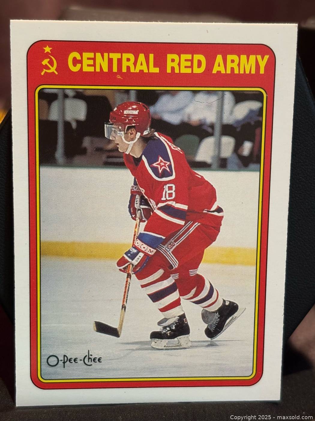 1990-91 O-Pee-Chee Red Army Sergei Fedorov Rookie Card | Maxsold