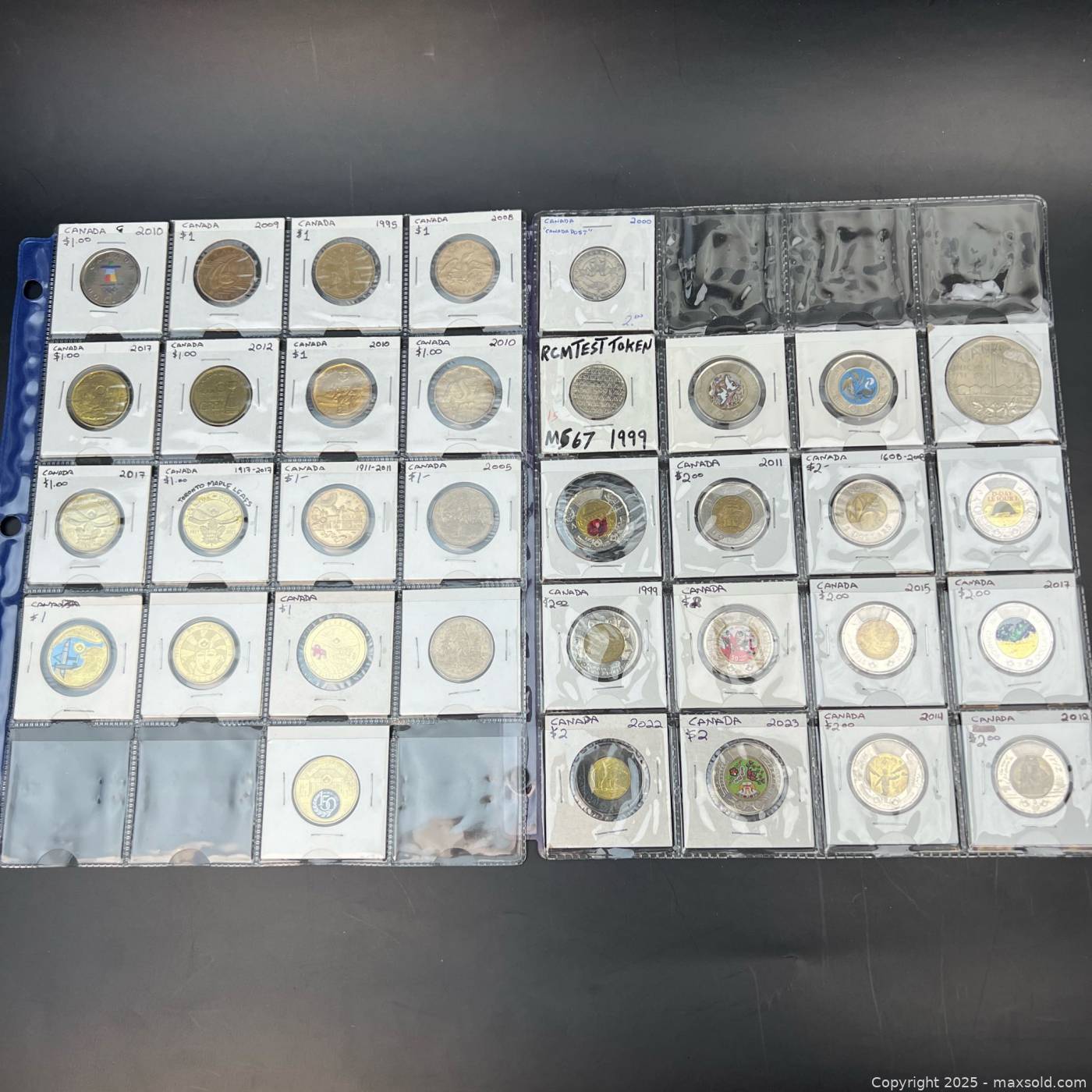 Canadian $1 and $2 Coin Collection | Maxsold