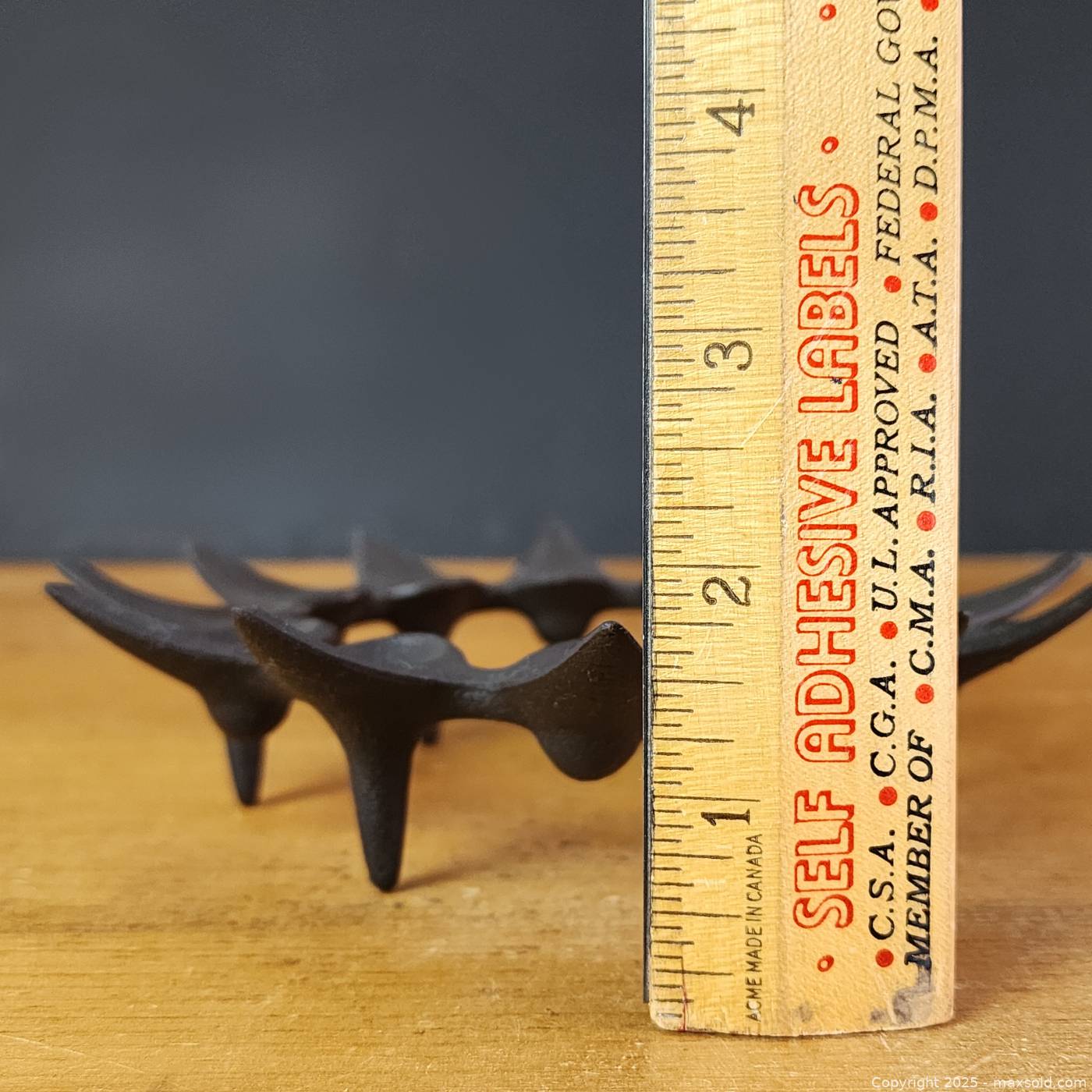 Dansk cast iron Starcluster candleholder | Maxsold
