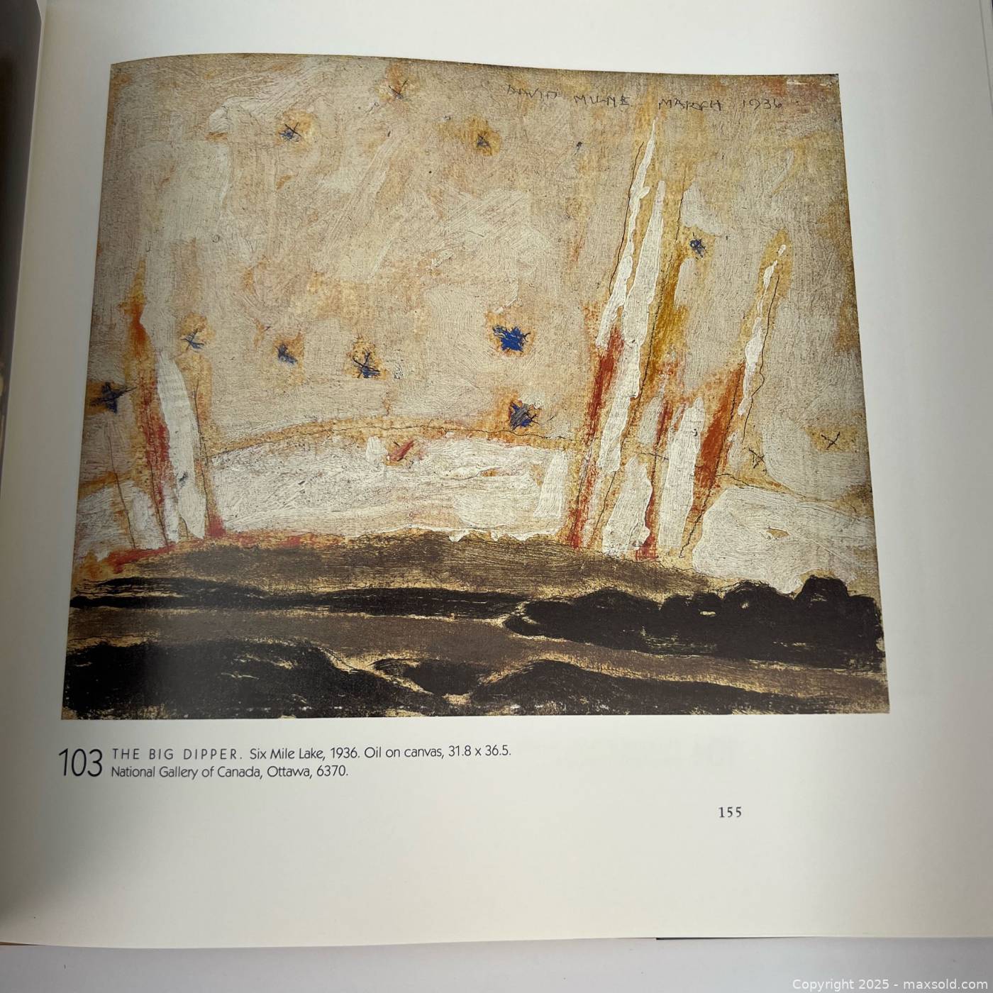 David Milne art monograph hardcover | Maxsold