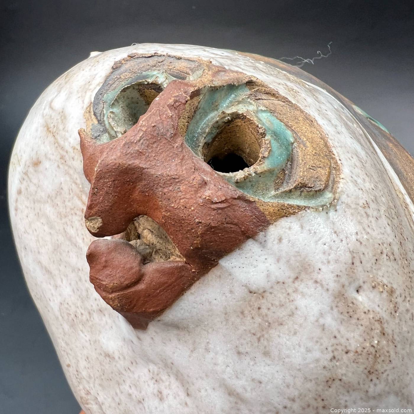 Kaolin Davis studio pottery bird sculpture | Maxsold