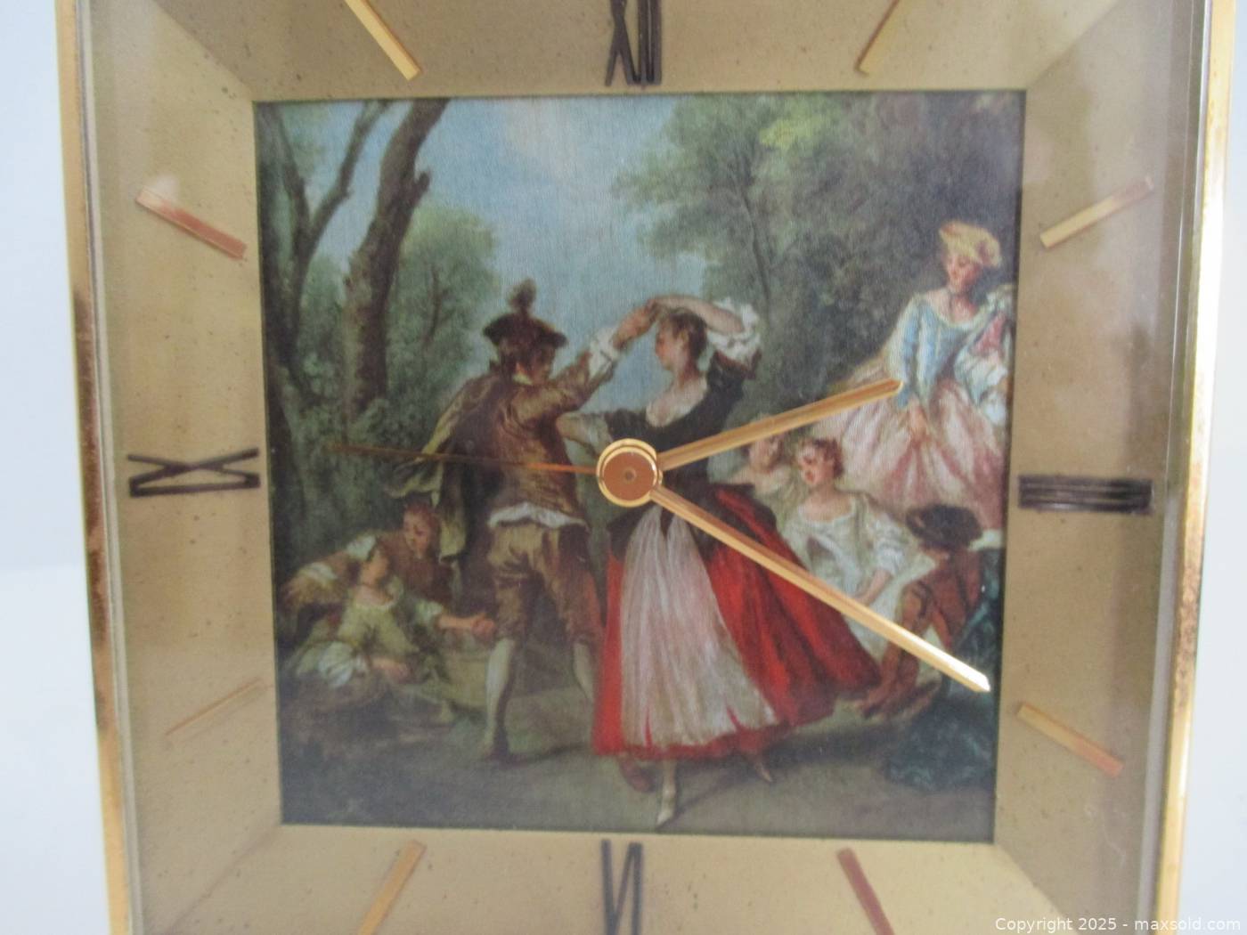 Swiss Arthur Imhof 15-jewel desk alarm clock | Maxsold