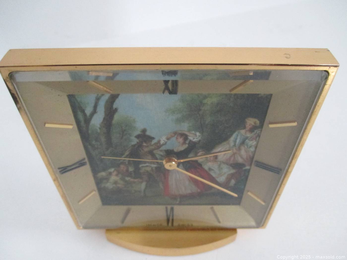 Swiss Arthur Imhof 15-jewel desk alarm clock | Maxsold