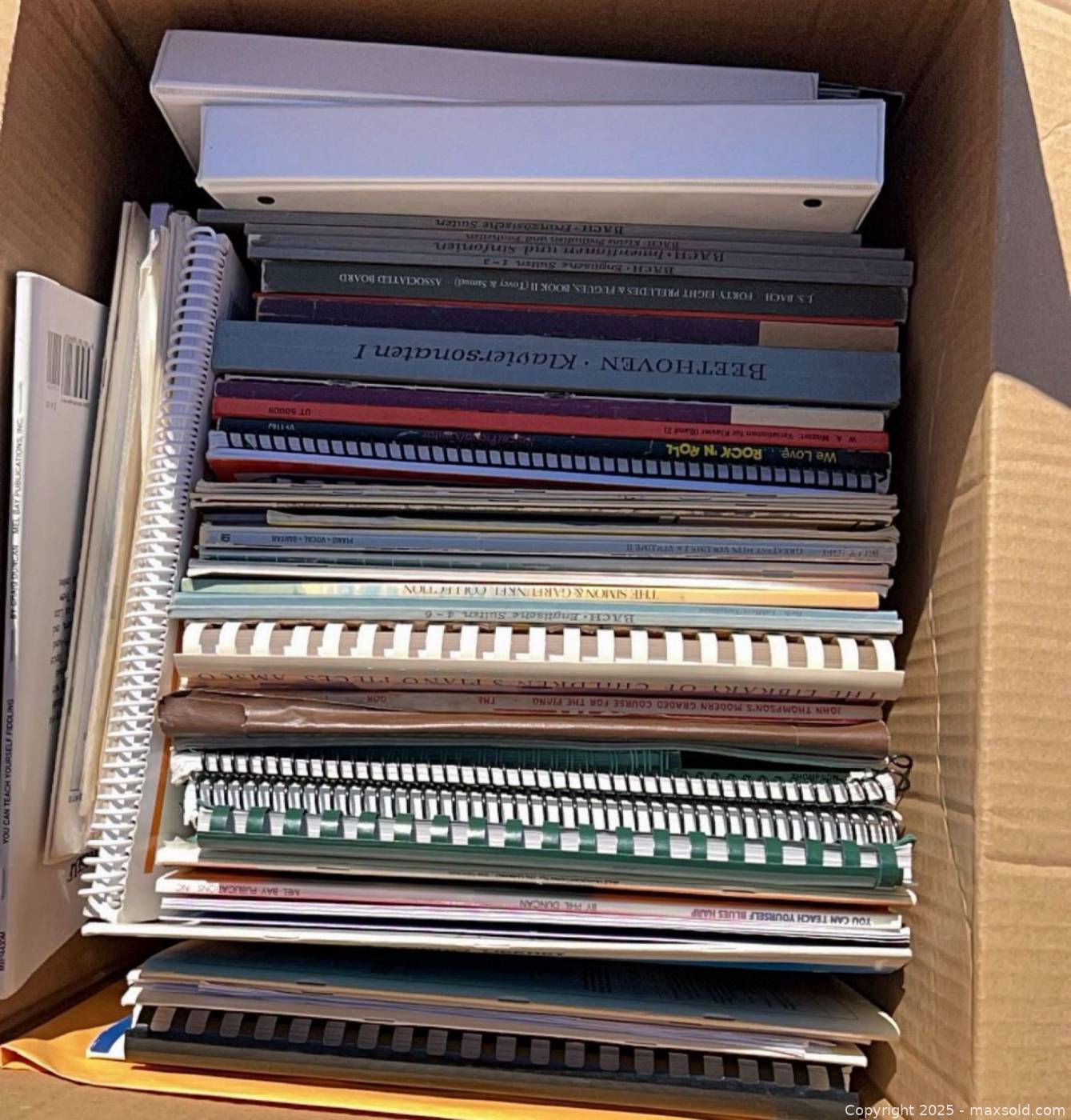 55–65 Music Score And Sheet Music Books | Maxsold