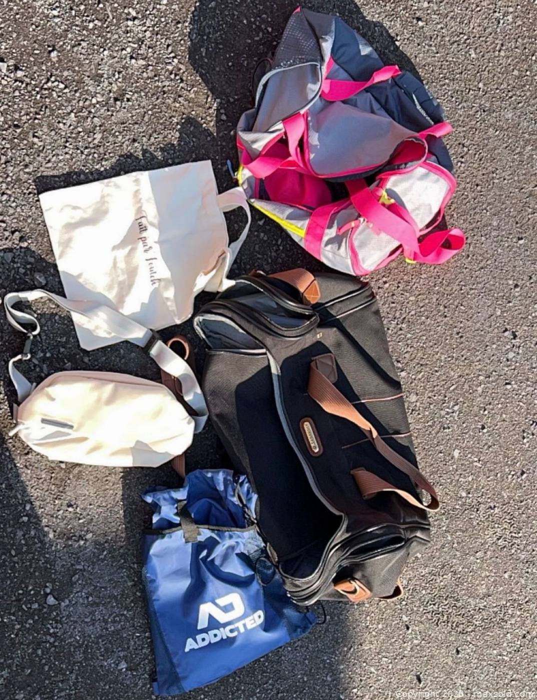 Mixed Bags Lot: Duffel, Tote, Drawstring, Waist | Maxsold