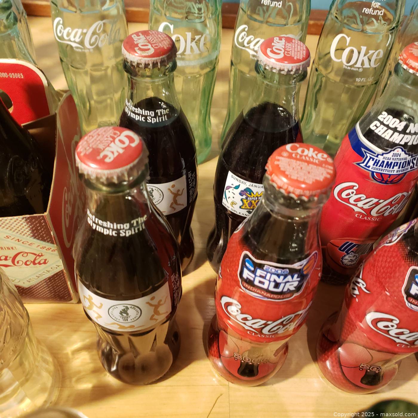 Coca-Cola glass bottle collection, 37 pcs | Maxsold