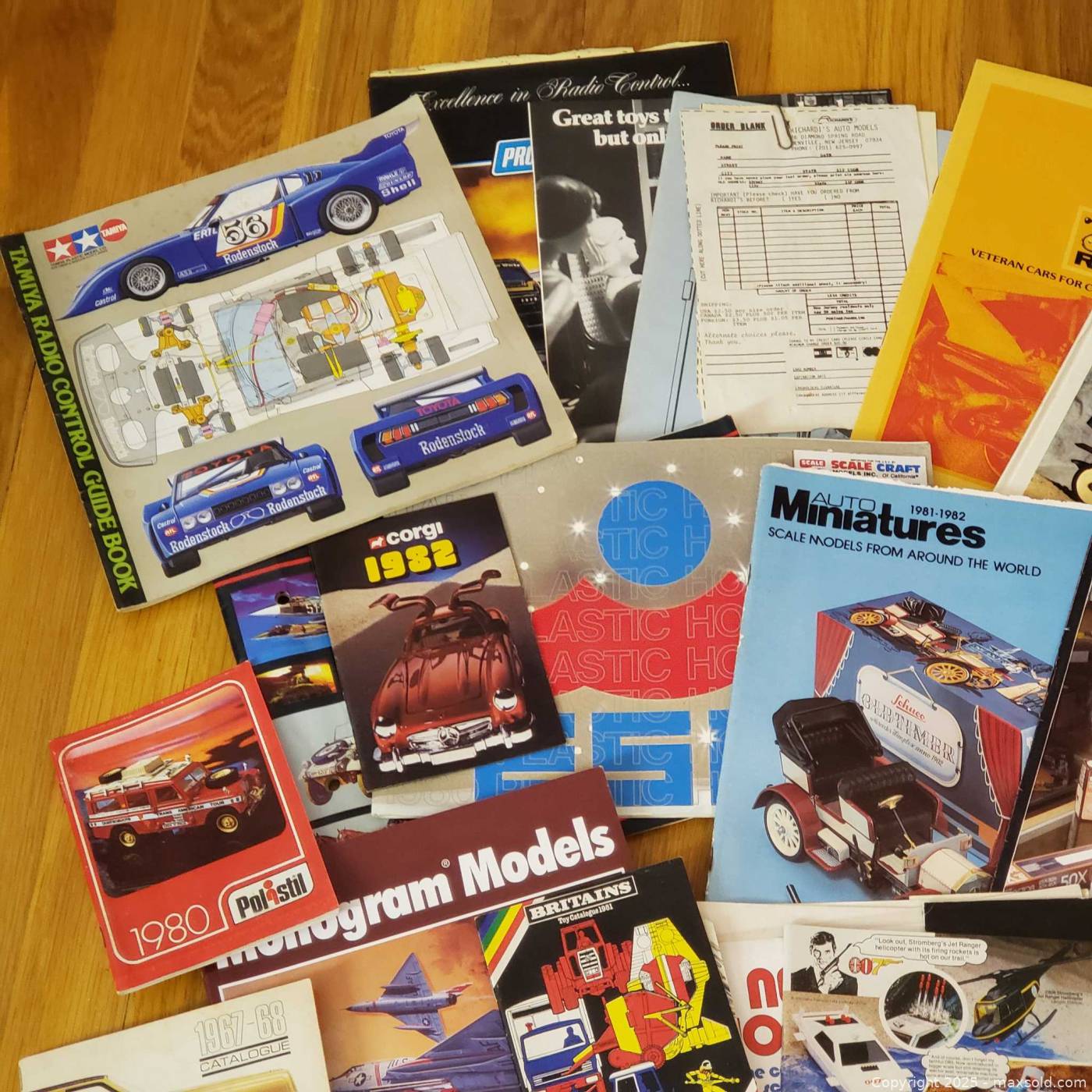 1960s-80s Hobby & Die-Cast Catalog Collection | Maxsold