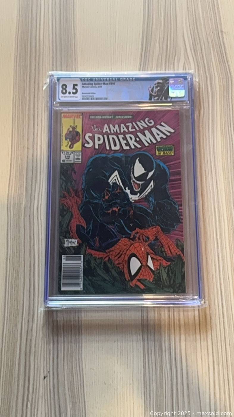 CGC Graded Amazing Spider-Man #316 8.5 | Maxsold