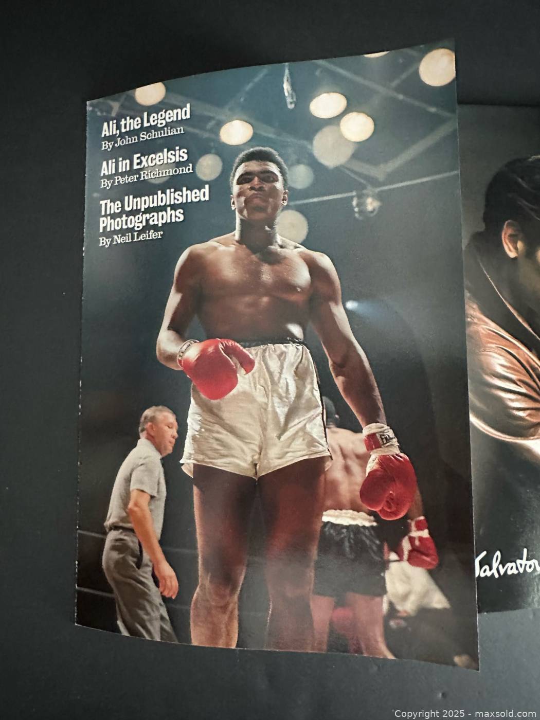 GQ magazine, April 1998, Muhammad Ali cover | Maxsold