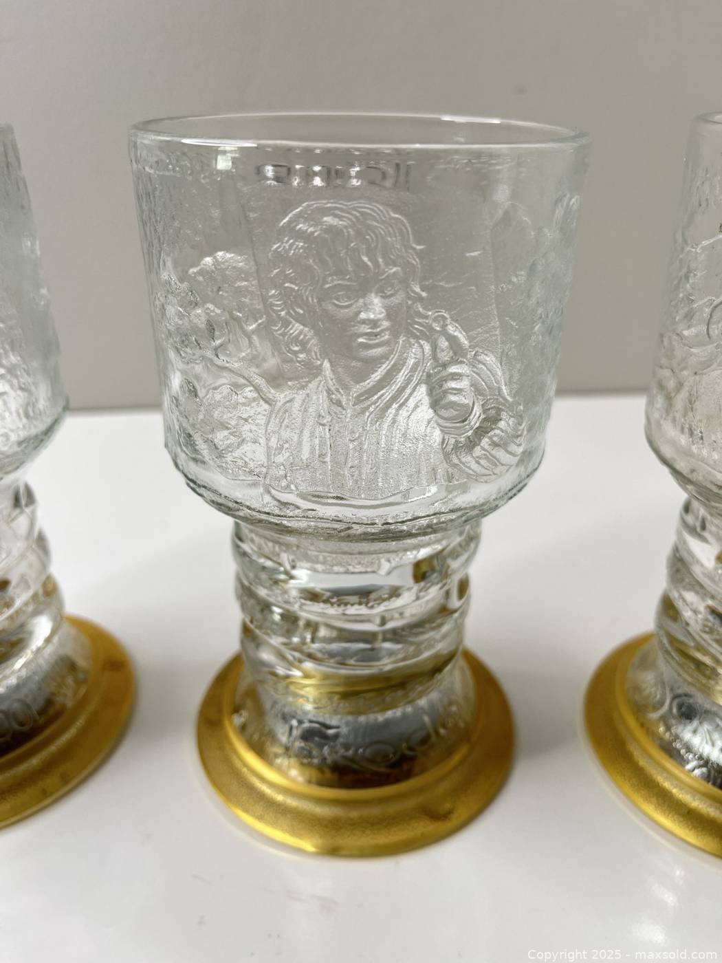 3 LOTR Light-Up Burger King Goblets | Maxsold