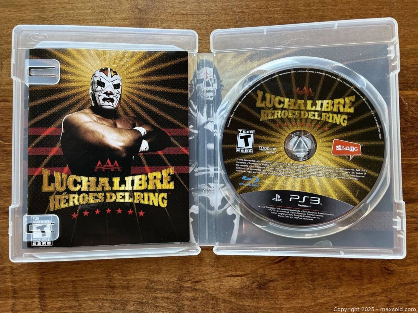 PS3 Lucha Libre AAA: Heroes del Ring complete | Maxsold